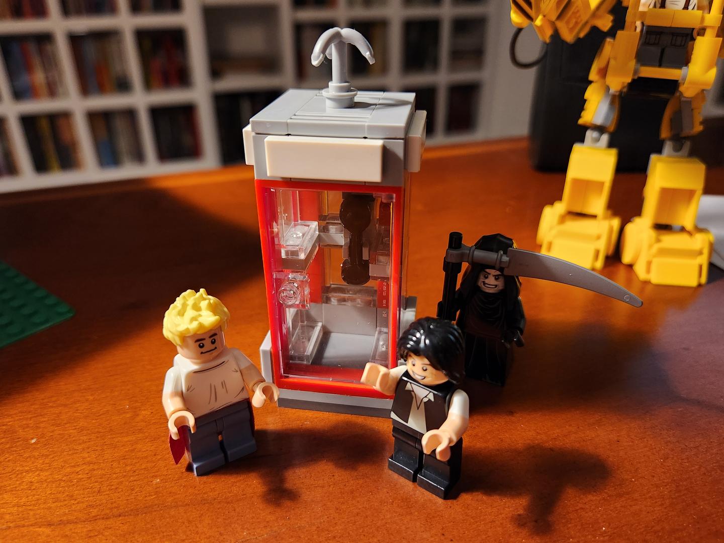 LEGO MOC Phone Booth Time Machine from "Bill and Ted's Excellent ...