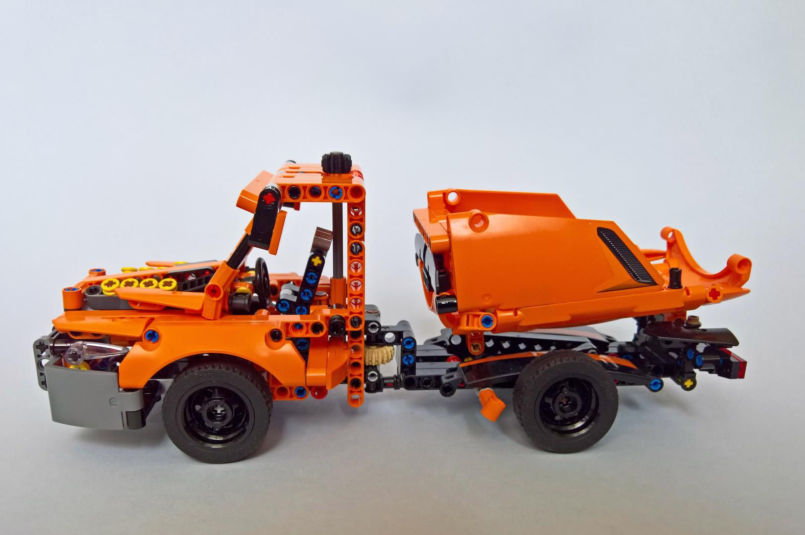 LEGO MOC 42093 Dump Truck by Nequmodiva | Rebrickable - Build with LEGO
