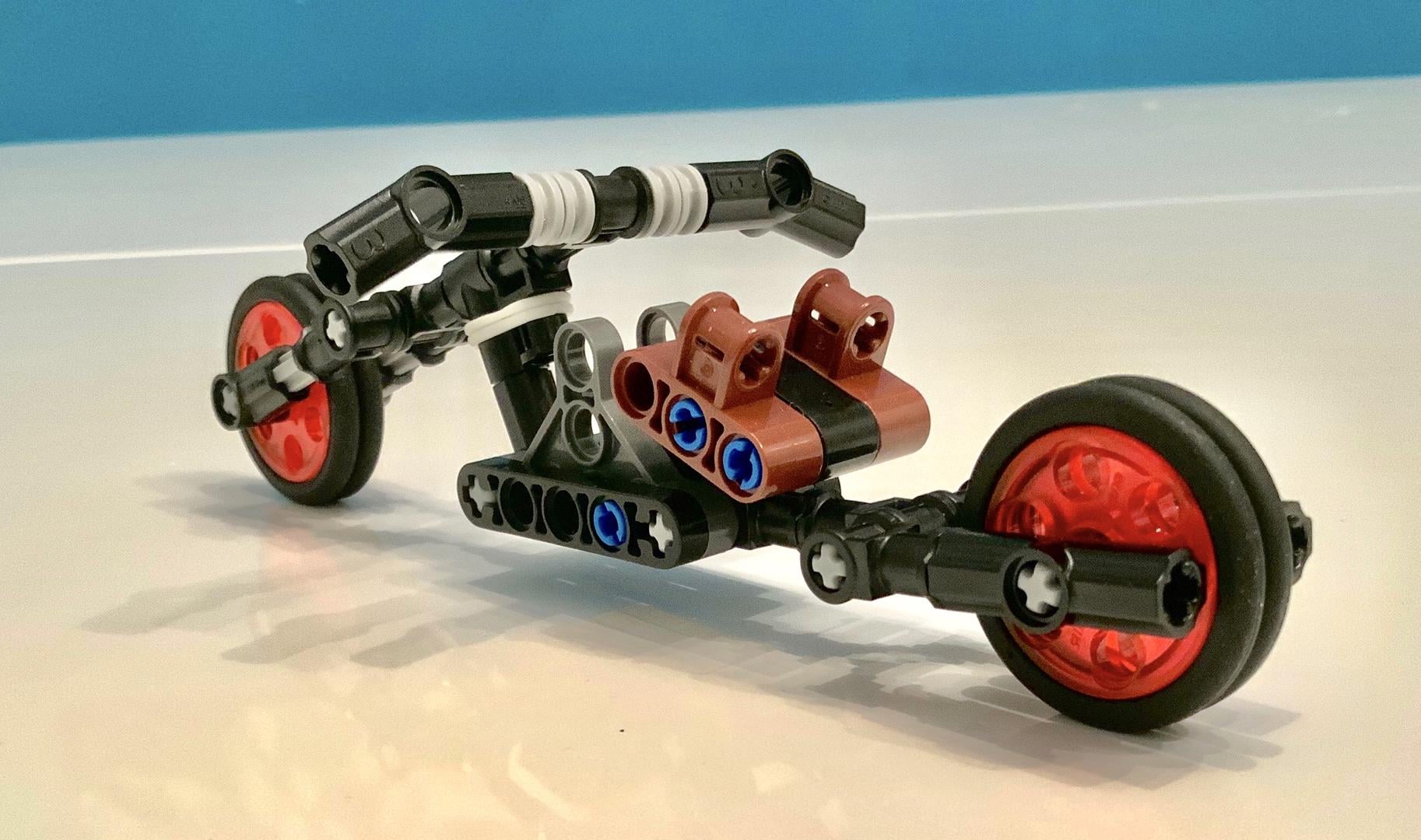 LEGO MOC small motorbike by z52c | Rebrickable - Build with LEGO