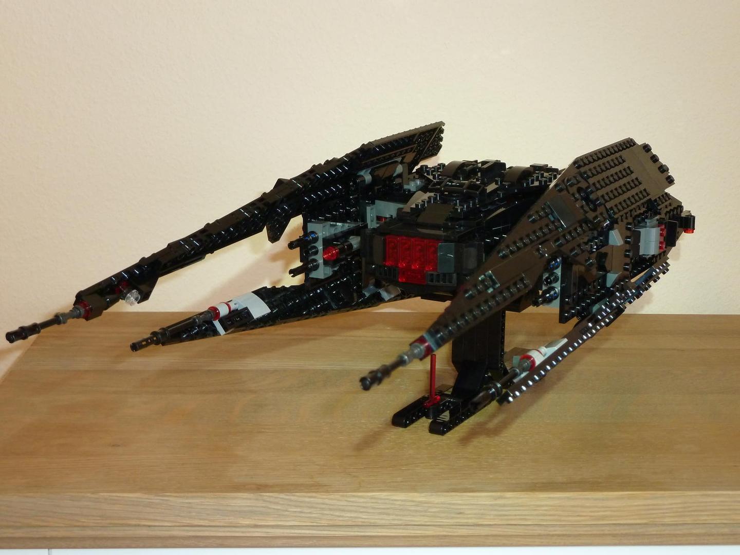 LEGO MOC-34444 75256 - Tie Silencer - Knights of Ren Edition (Star Wars ...