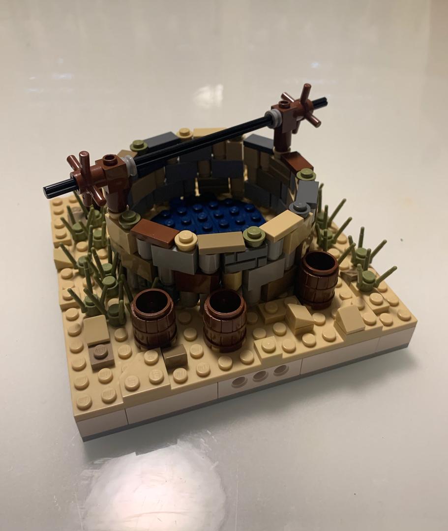 LEGO MOC Well for a Modular Desert village by gabizon | Rebrickable ...