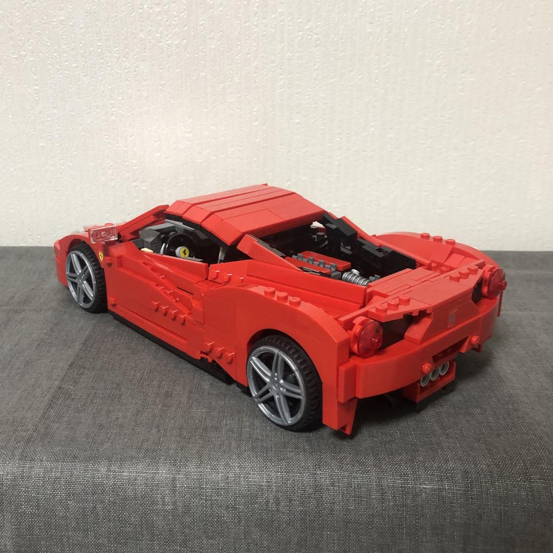 LEGO MOC Ferrari 458 Italia by noahl | Rebrickable - Build with LEGO