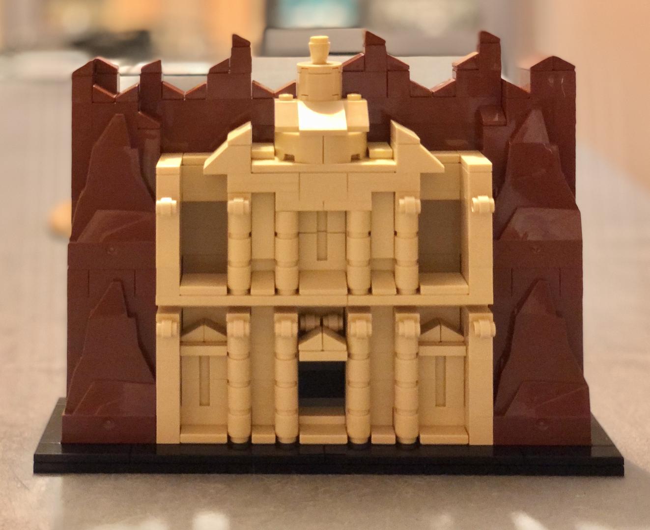 LEGO MOC-33134 Petra (Jordan) (Architecture 2019) | Rebrickable - Build ...