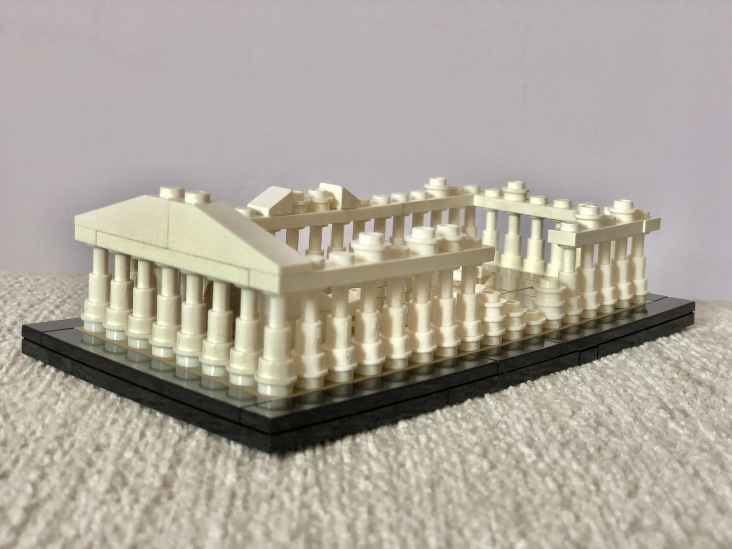 LEGO MOC-34575 Parthenon (Architecture 2020) | Rebrickable - Build with ...