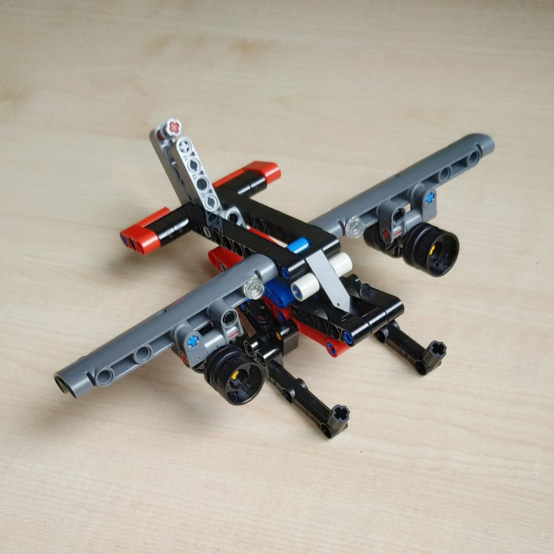 LEGO MOC Twinjet floatplane by Frank_van_der_Most | Rebrickable - Build ...