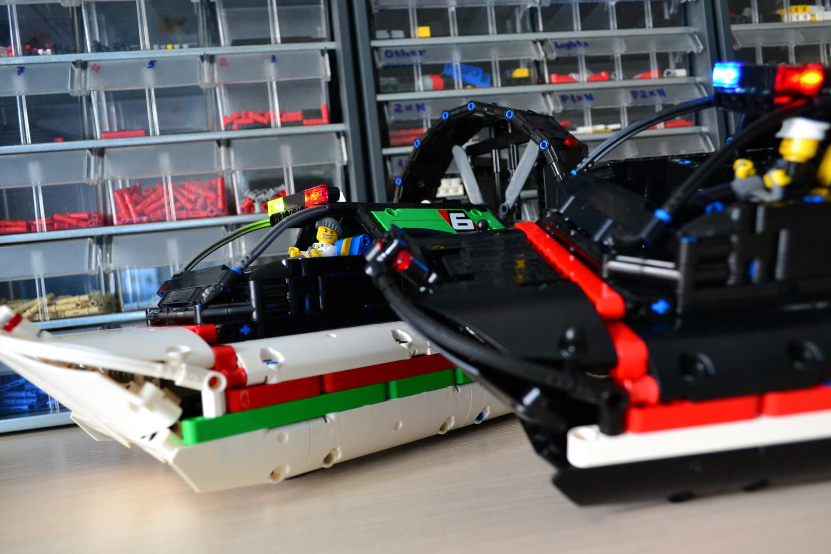 LEGO MOC RC Octan Airboat by Chade | Rebrickable - Build with LEGO