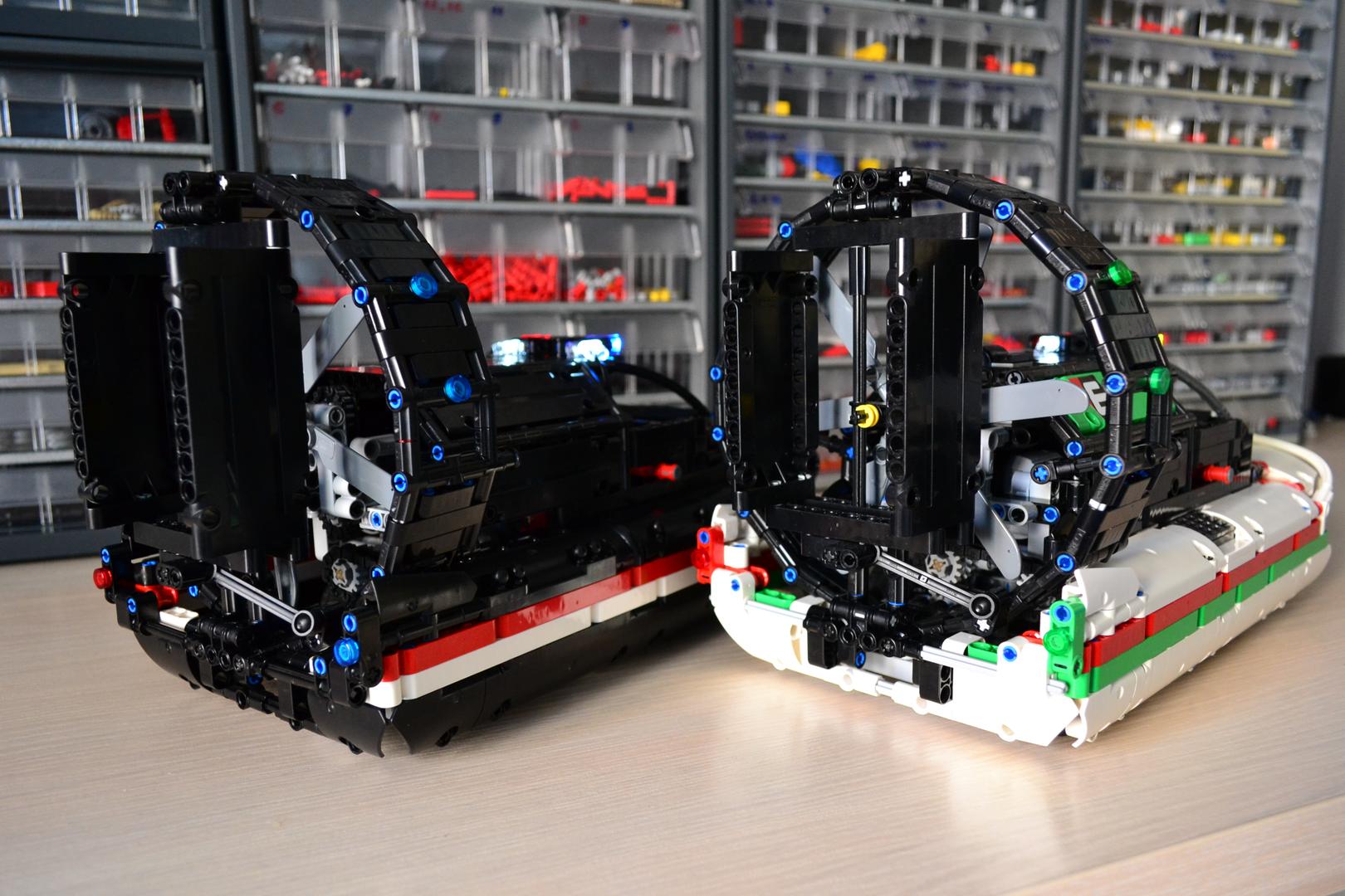LEGO MOC RC Octan Airboat by Chade | Rebrickable - Build with LEGO