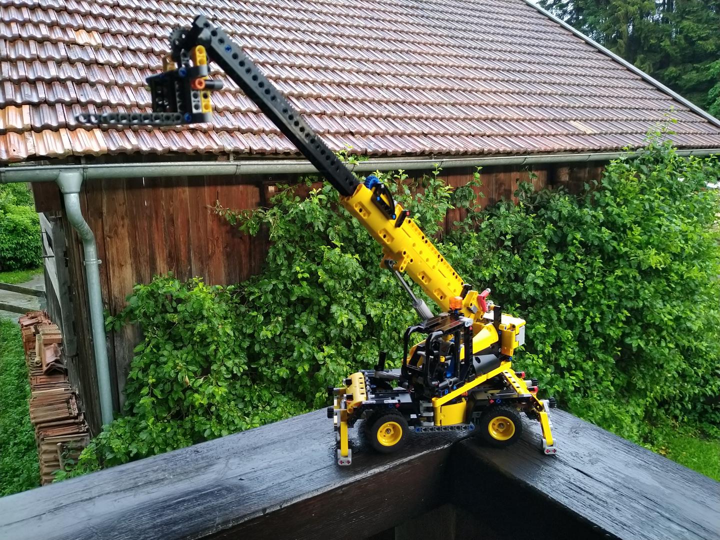 LEGO MOC JCB Roto Telehandler by technicprojects | Rebrickable - Build ...