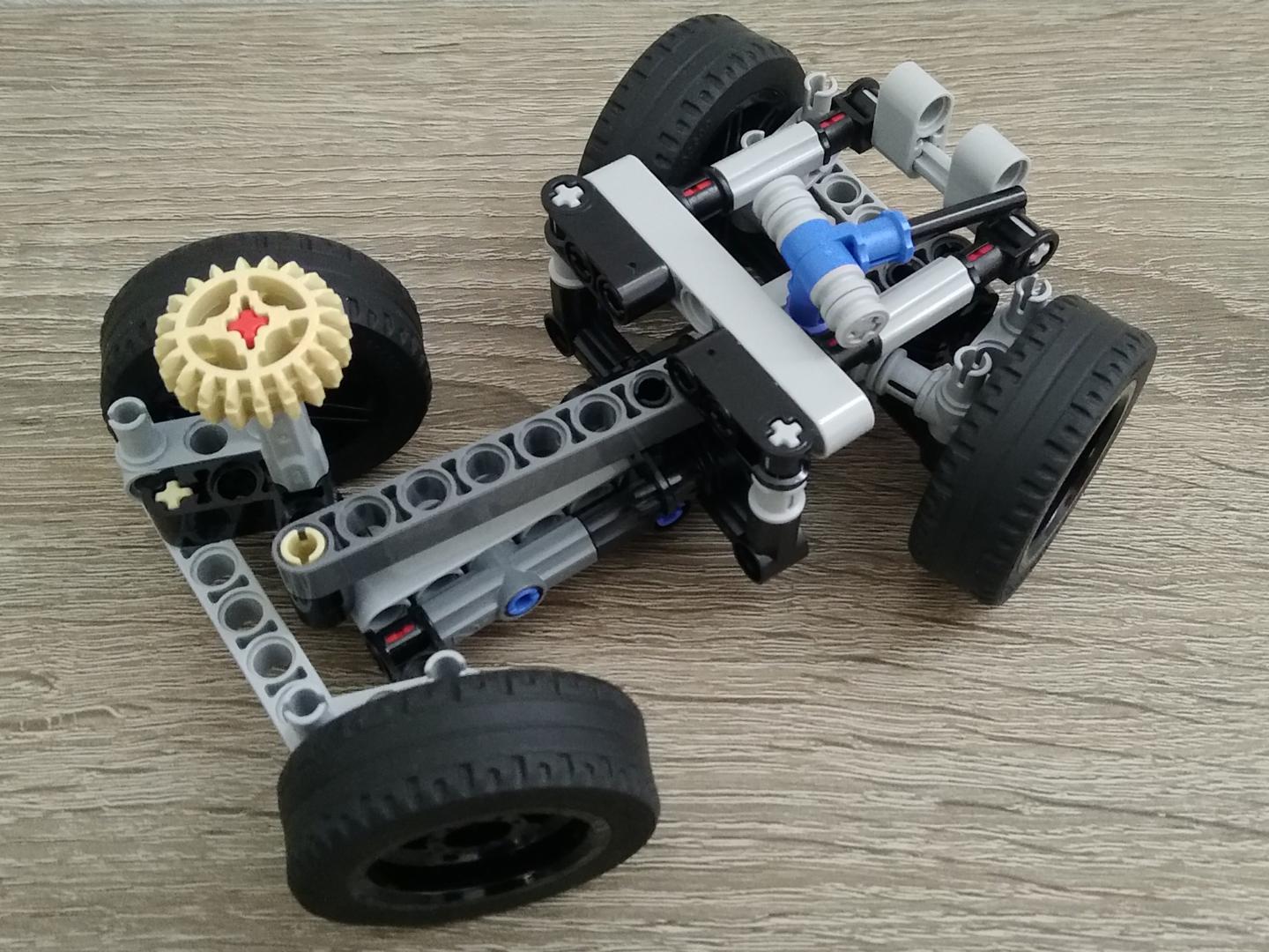 LEGO MOC Multi Mode Steering Vehicle (Front, 4WS, Crab) by Nico71 ...
