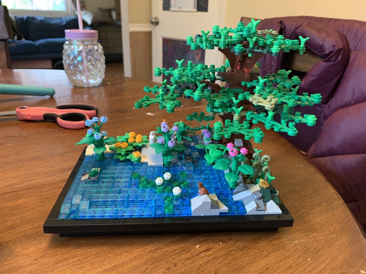 LEGO MOC Tree on a Lake Summer by l1anchu | Rebrickable - Build with LEGO