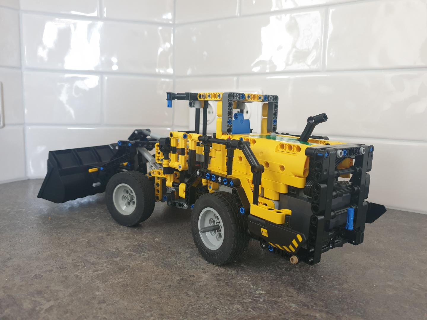 LEGO MOC Yellow Wheel Loader Excavator gelber Radlader Bagger by ...