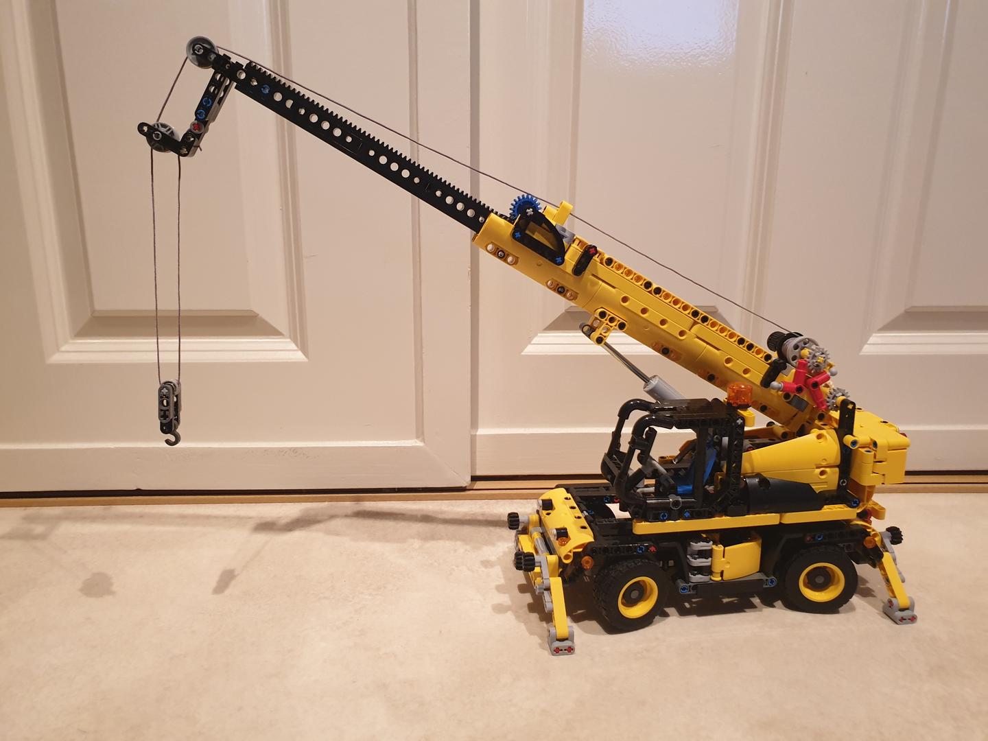 LEGO MOC JCB Roto Telehandler by technicprojects | Rebrickable - Build ...