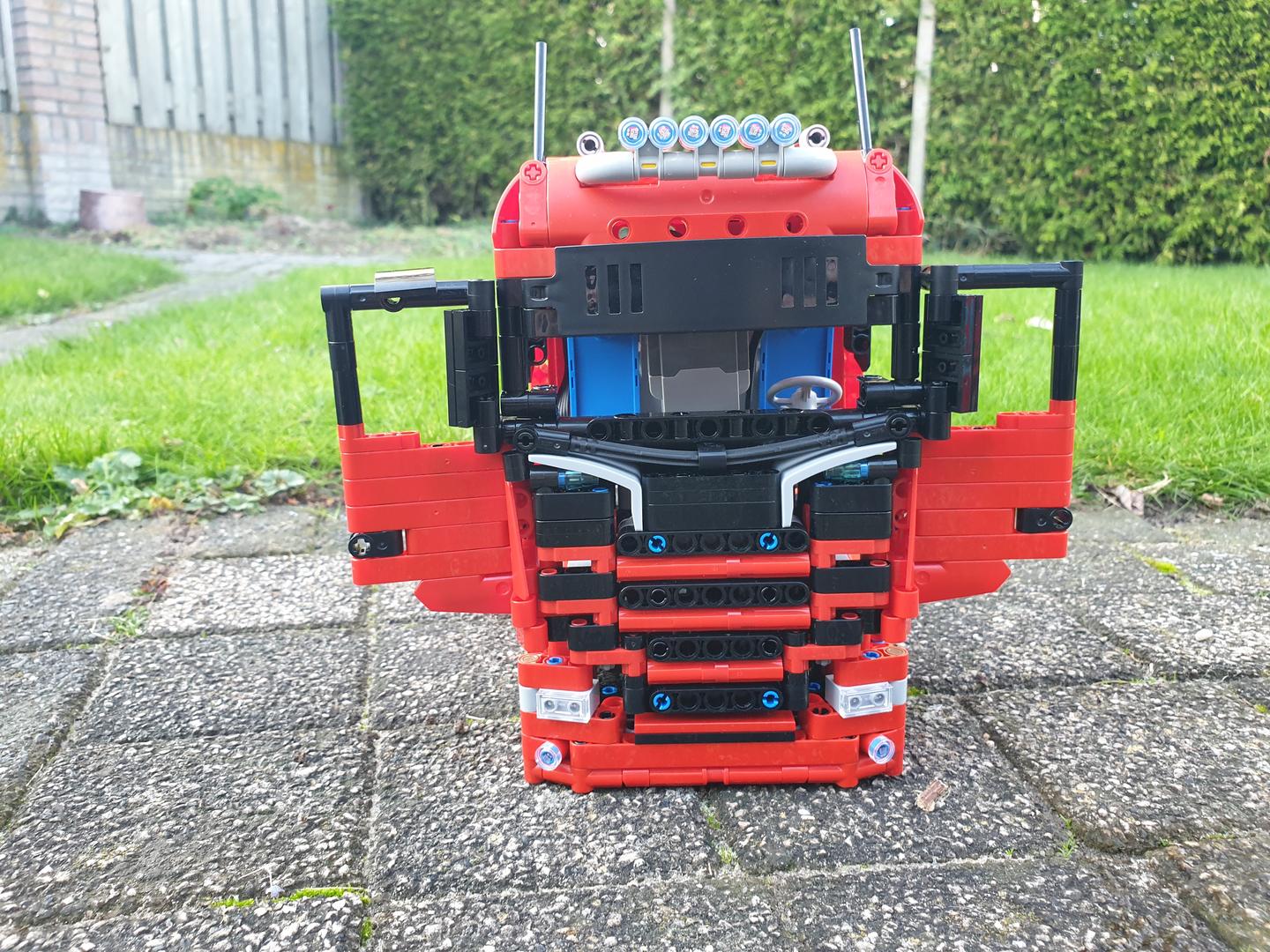 LEGO MOC Scania truck and steering trailer by technicprojects ...