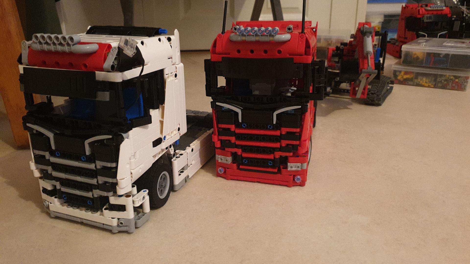 LEGO MOC Scania truck and steering trailer by technicprojects ...