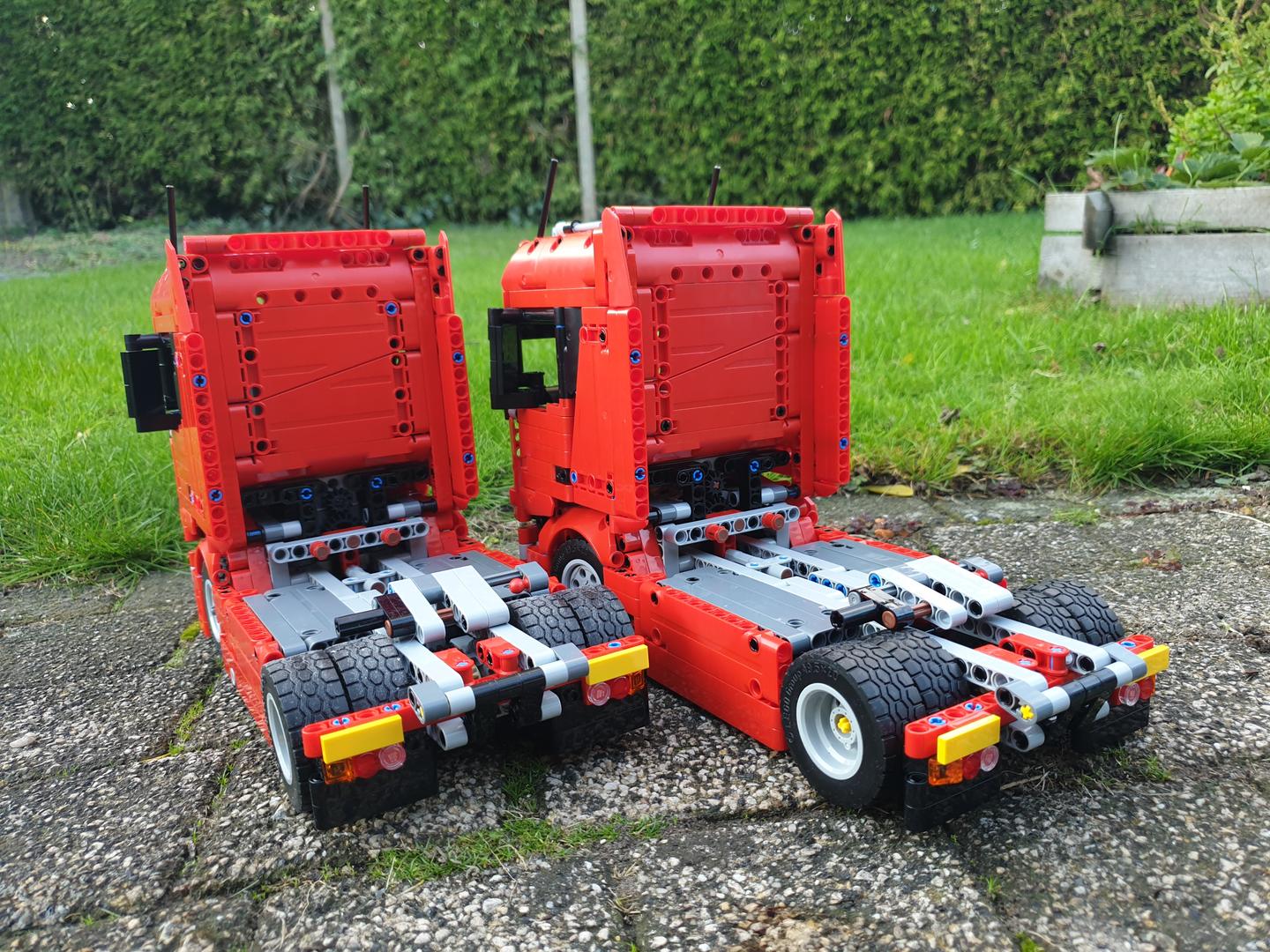 LEGO MOC Scania truck and steering trailer by technicprojects ...