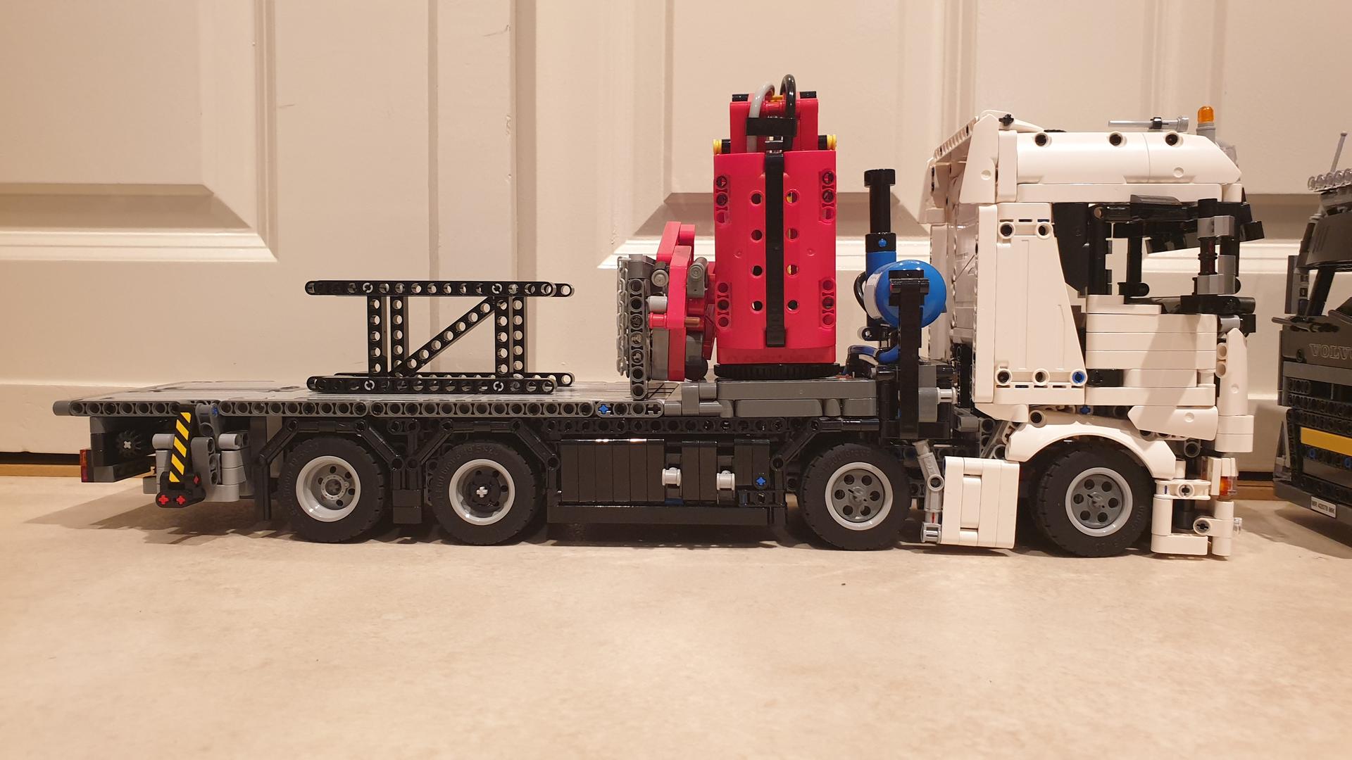 LEGO MOC Scania truck and steering trailer by technicprojects | Rebrickable - Build with LEGO