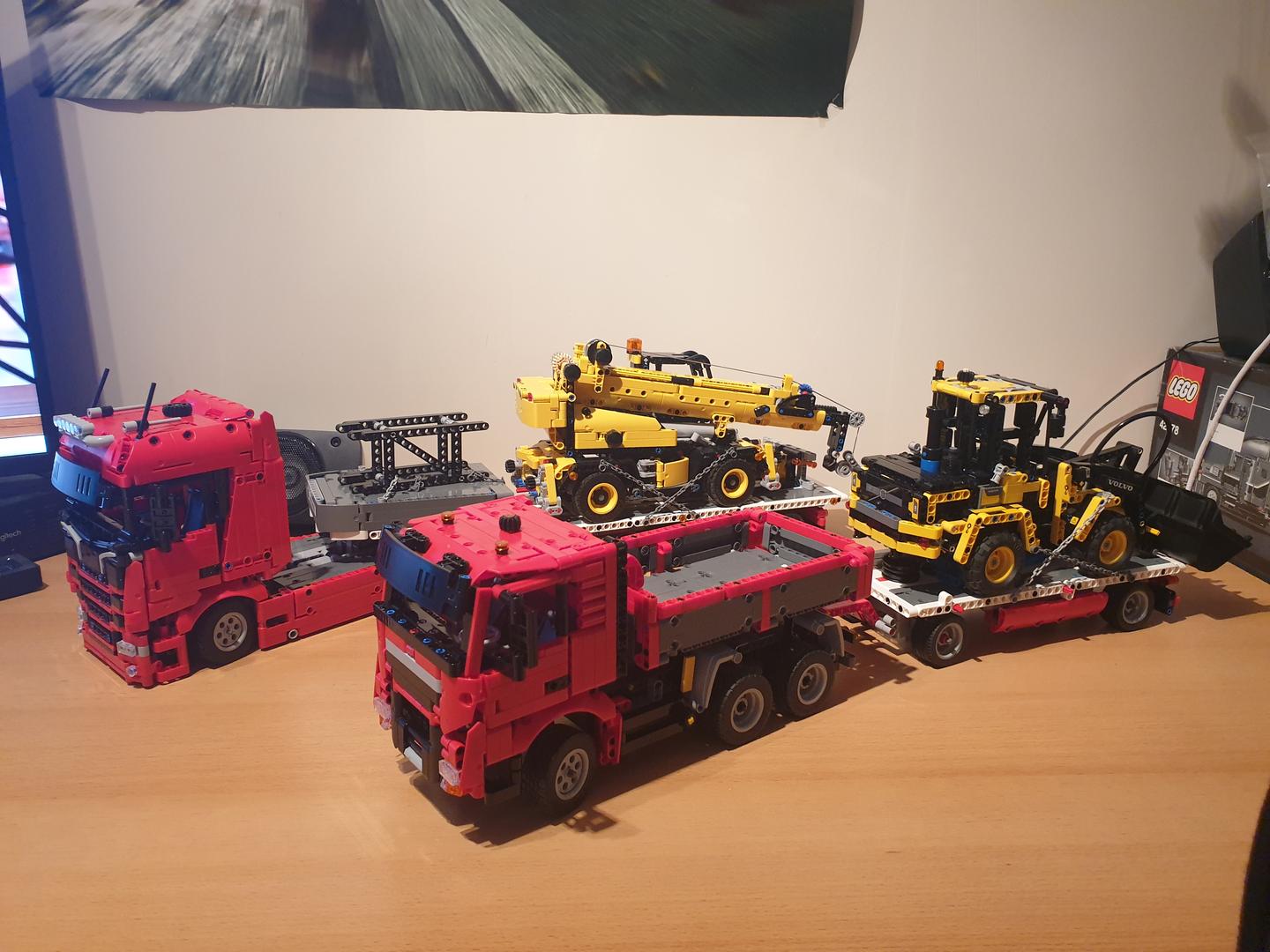 LEGO MOC Scania truck and steering trailer by technicprojects ...