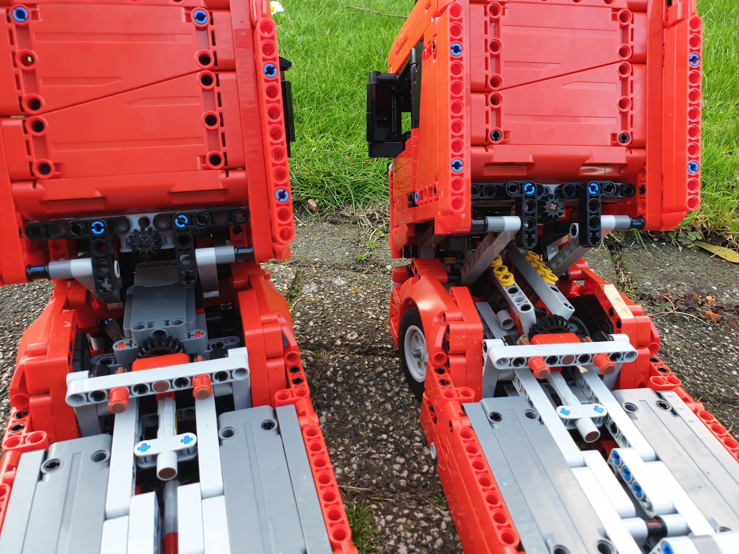 LEGO MOC Scania truck and steering trailer by technicprojects | Rebrickable - Build with LEGO