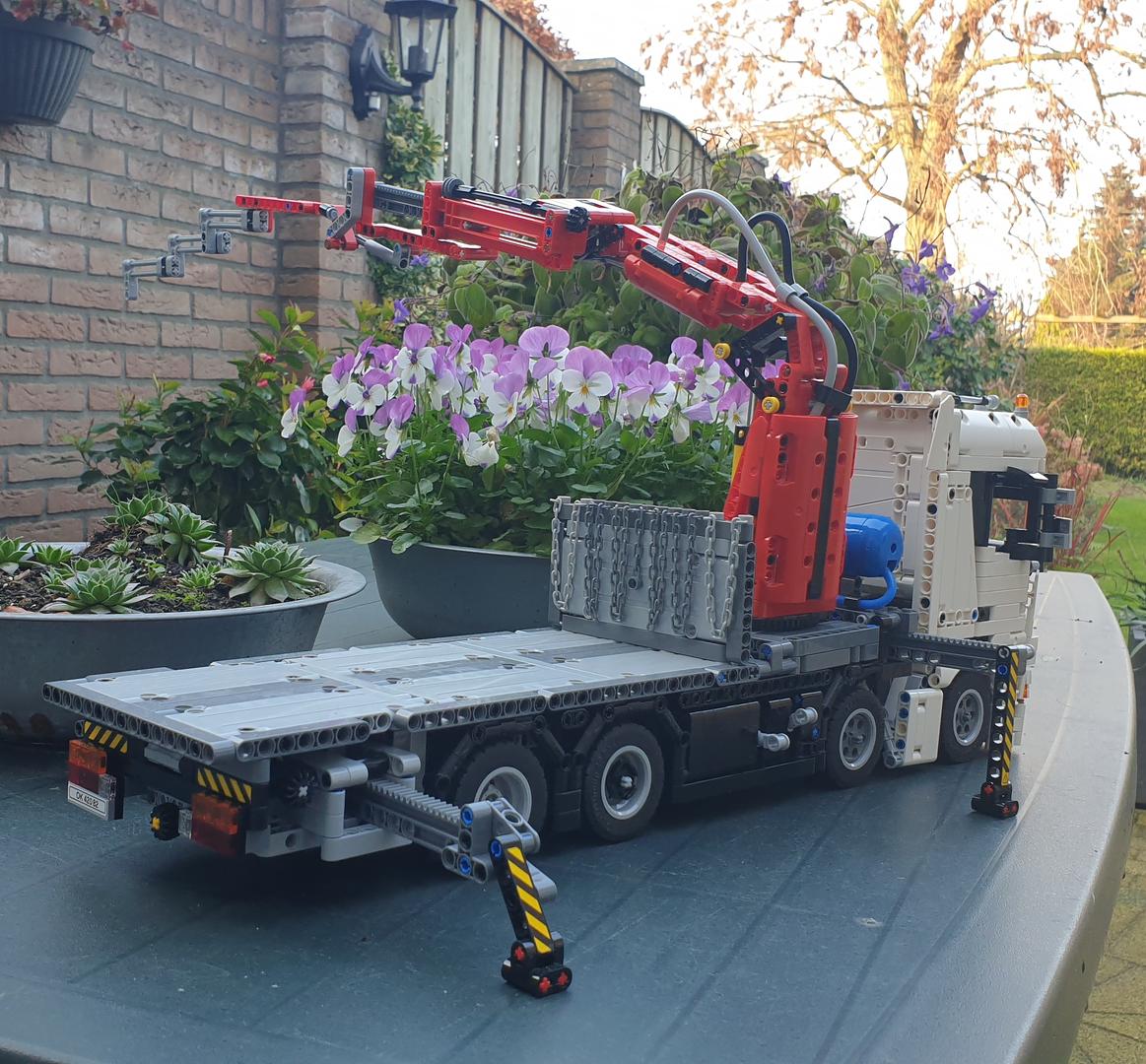 LEGO MOC Scania truck and steering trailer by technicprojects ...