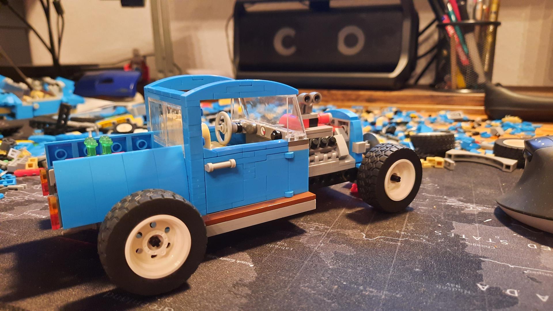 LEGO MOC 10252 Rat Rod by Axis Brick Designs | Rebrickable - Build with ...