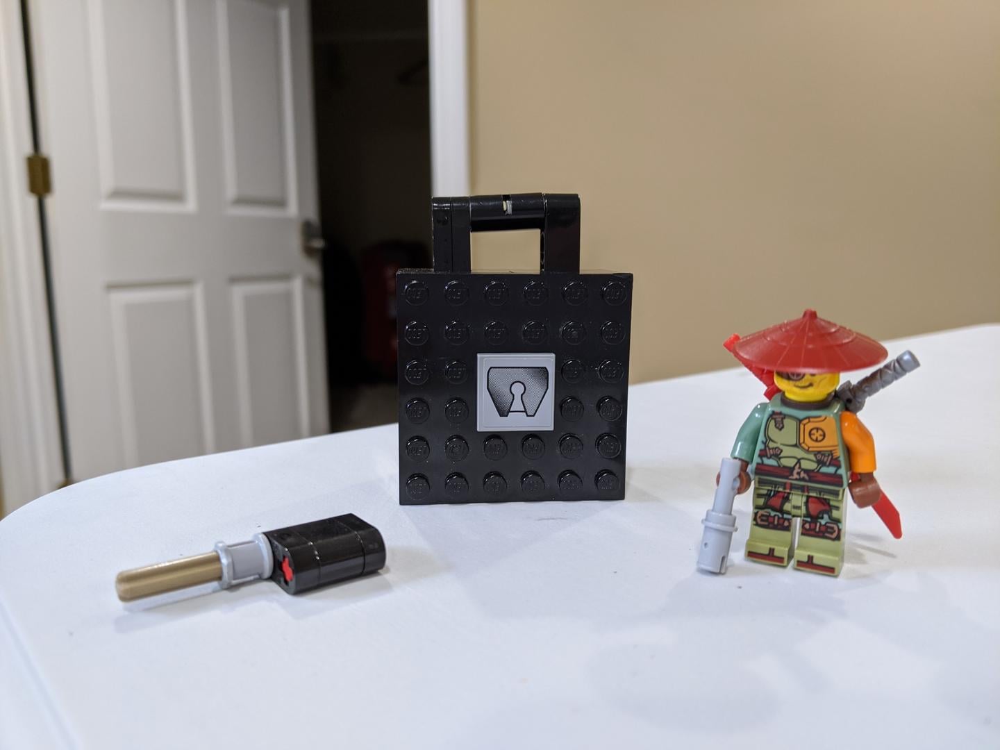 LEGO MOC Working Mini Lock by mocbuild101 | Rebrickable - Build with LEGO