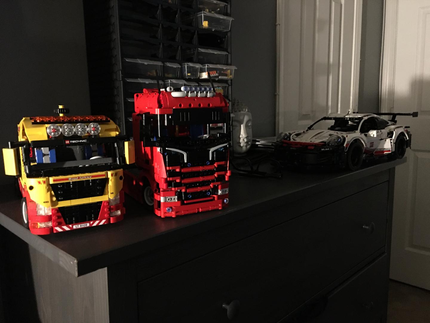 LEGO MOC Scania truck and steering trailer by technicprojects | Rebrickable - Build with LEGO