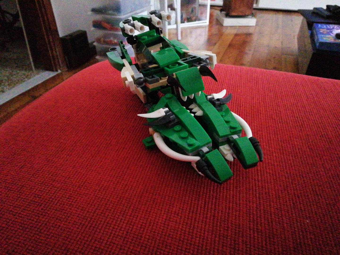 LEGO MOC Transformer Hovertank from set Creator 31058 Mighty Dinosaurs ...