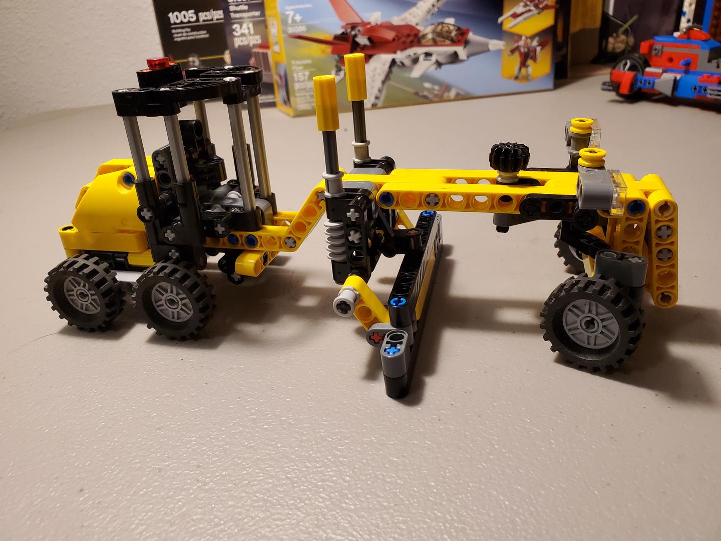 LEGO MOC 8067: Grader by Tomik | Rebrickable - Build with LEGO