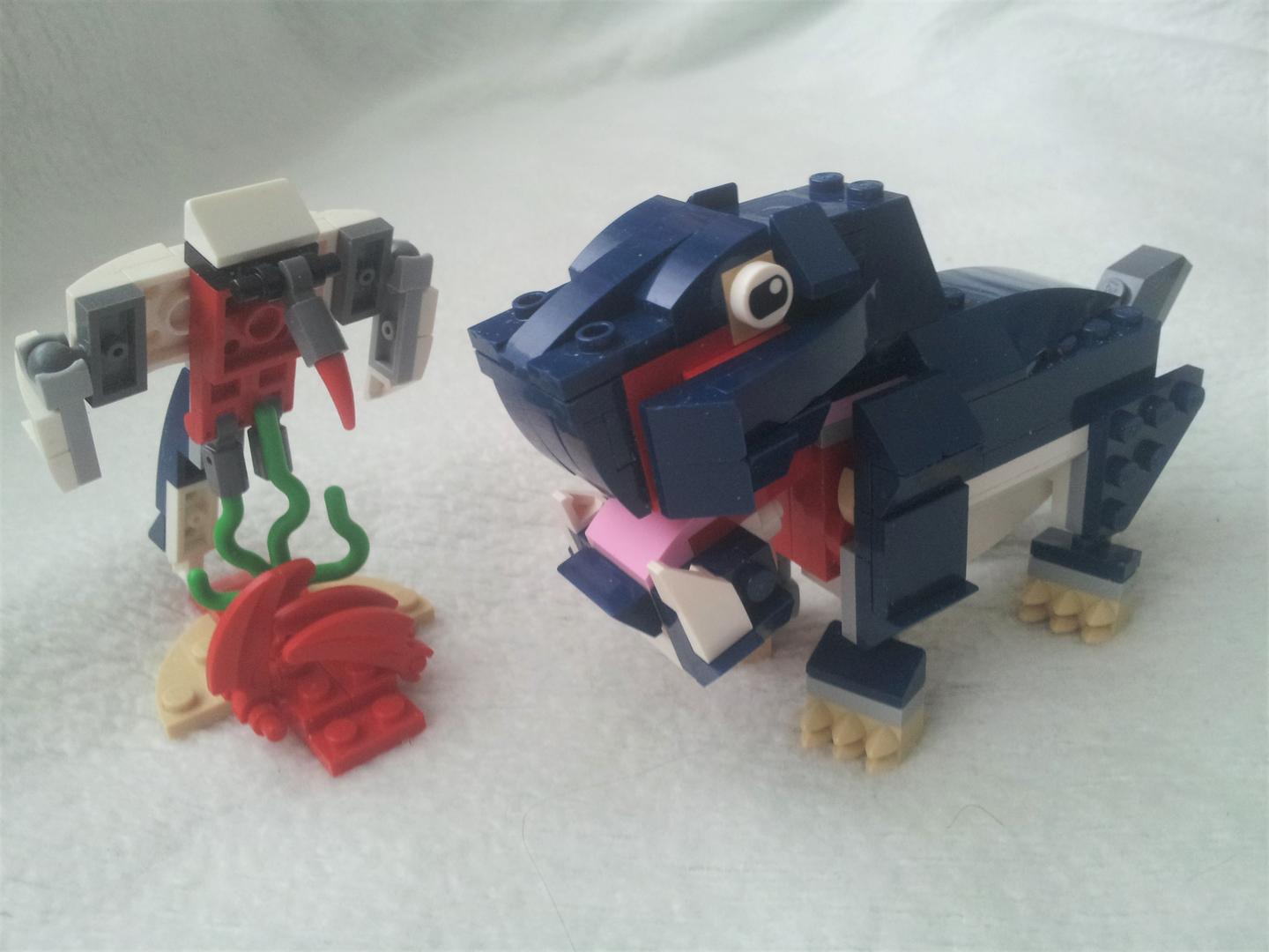 LEGO MOC 31088 - Hippopotamus by BloodyPun | Rebrickable - Build with LEGO