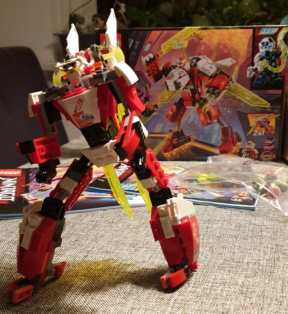 LEGO MOC Ninjago Transformer from Kai Mech Jet (set 71707) by ...