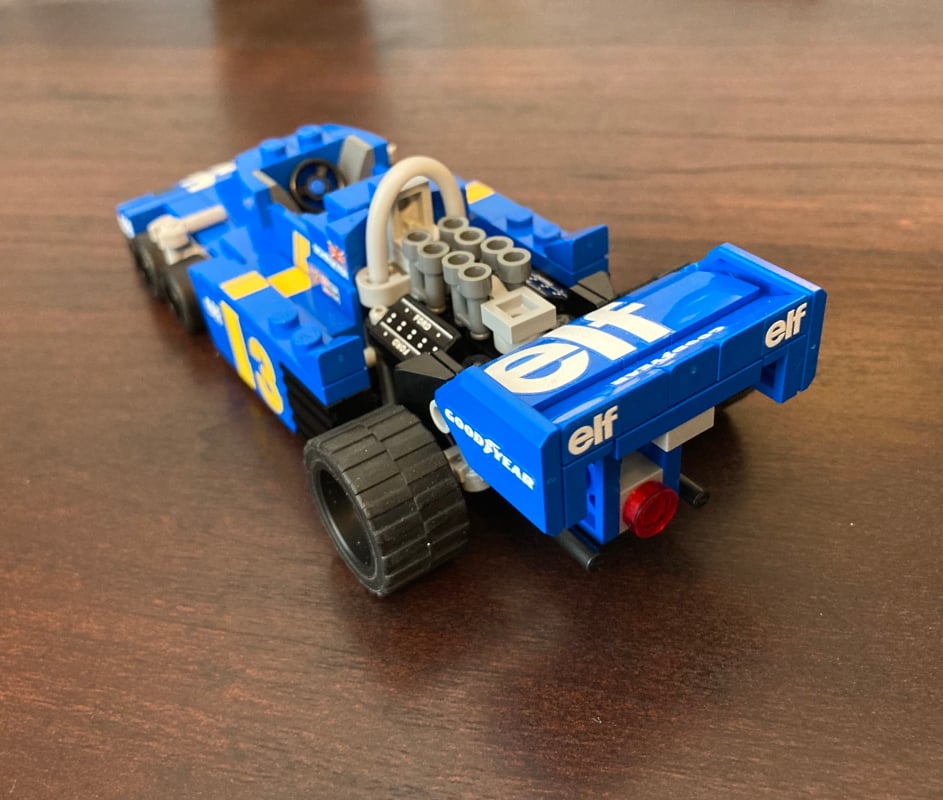 LEGO MOC-42920 Tyrrell P34 - scale 1:27 (Speed Champions 2019 ...