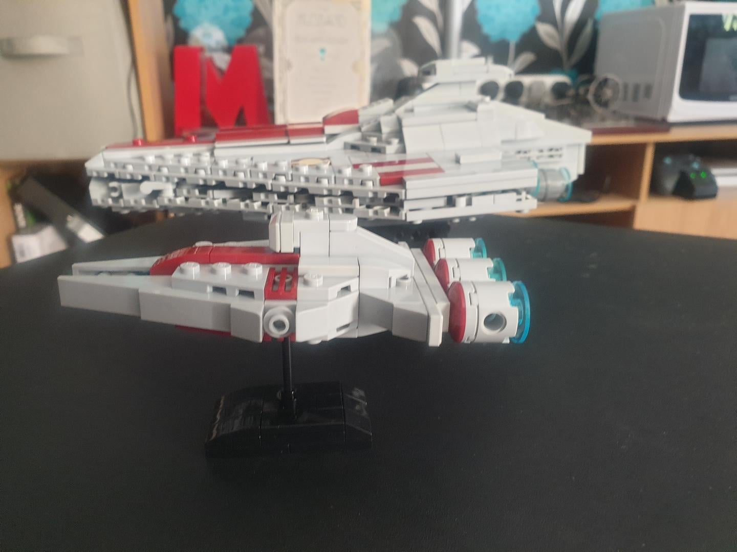 LEGO MOC Acclamator Assault ship and Arquitens Light cruiser by Red5 ...