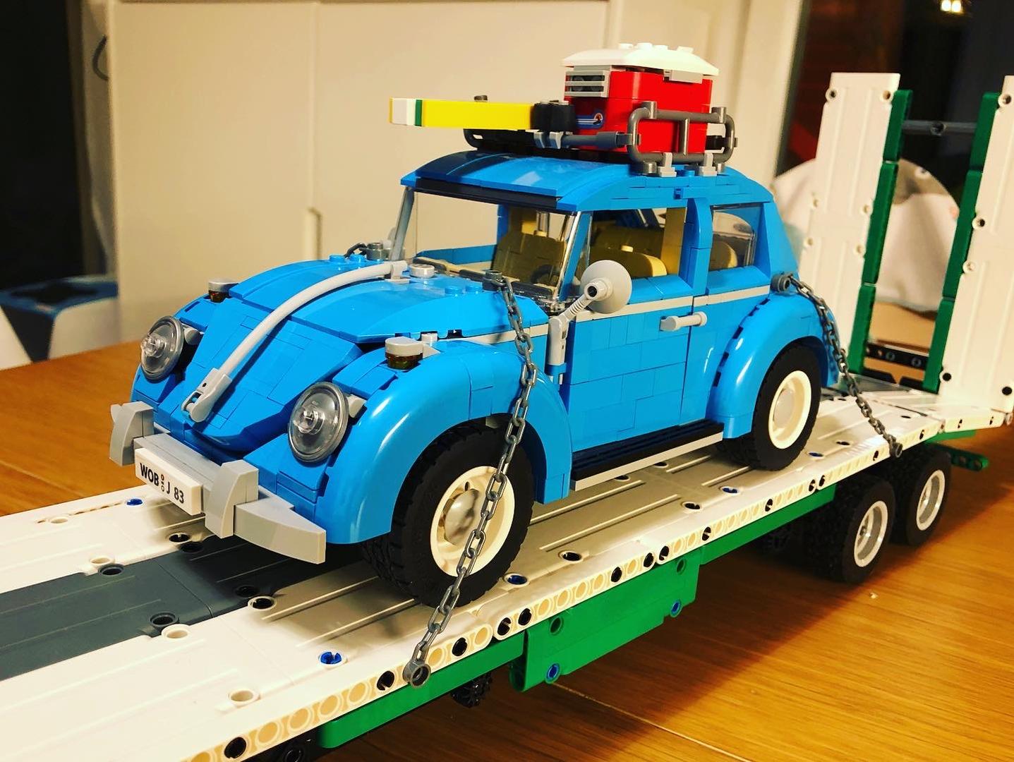 LEGO MOC MOC - Low Loader Beavertail flatbed trailer for 42078 Mack ...