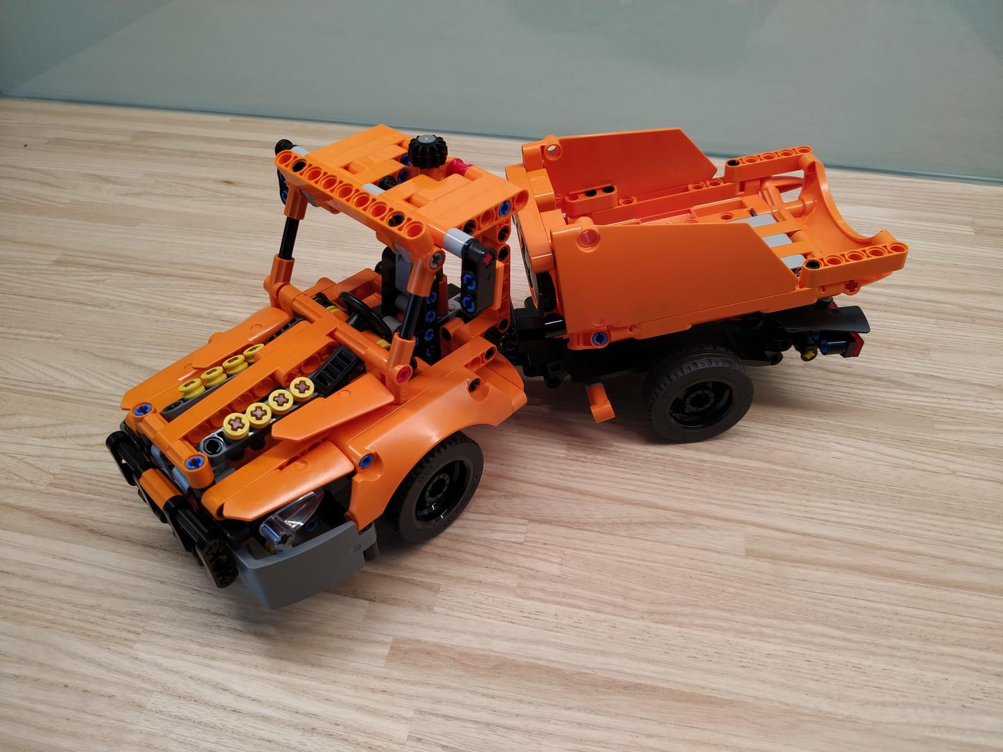 LEGO MOC 42093 Dump Truck by Nequmodiva | Rebrickable - Build with LEGO