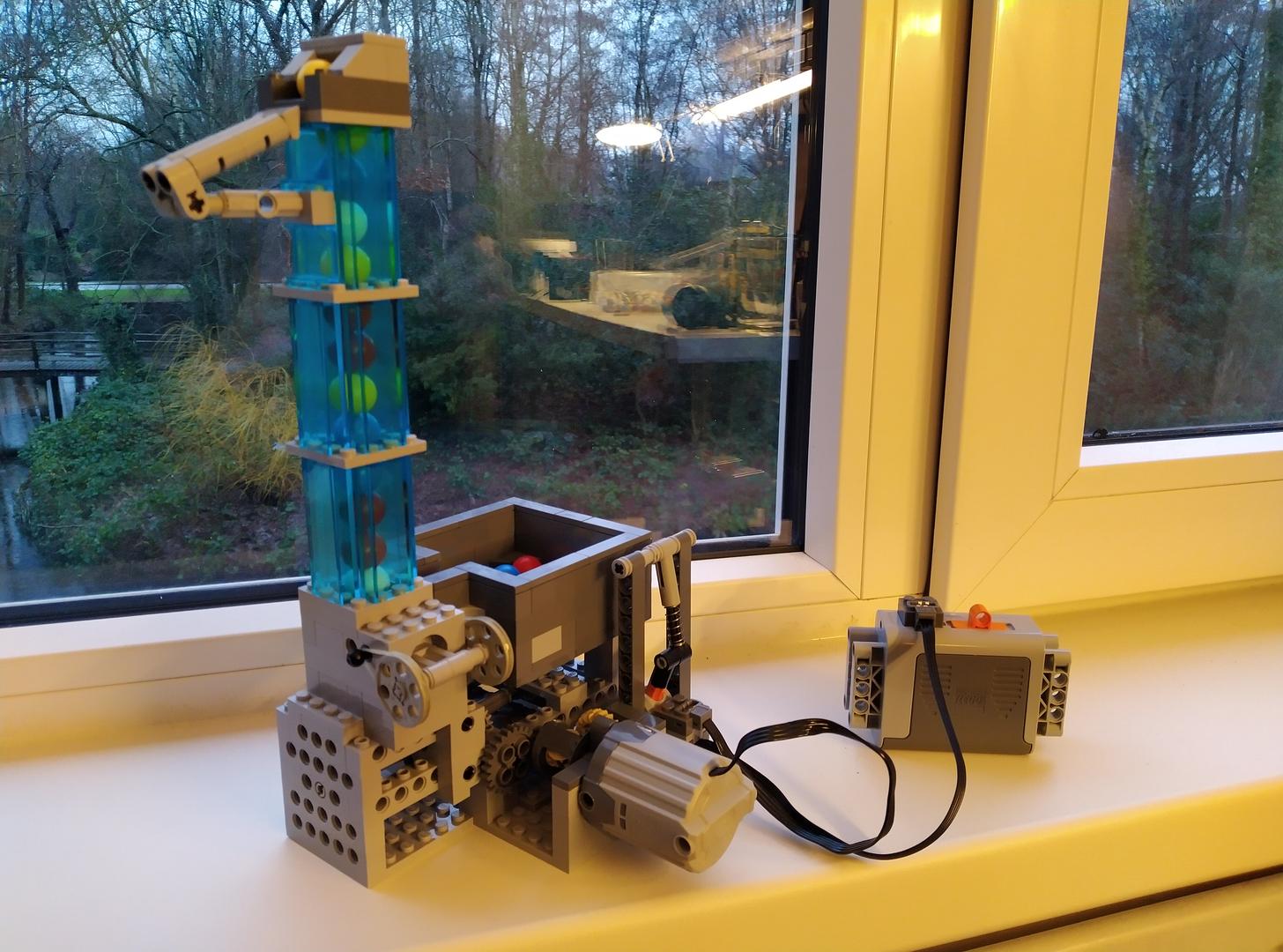LEGO MOC GBC Module - Ball Pump by Delwely | Rebrickable - Build with LEGO