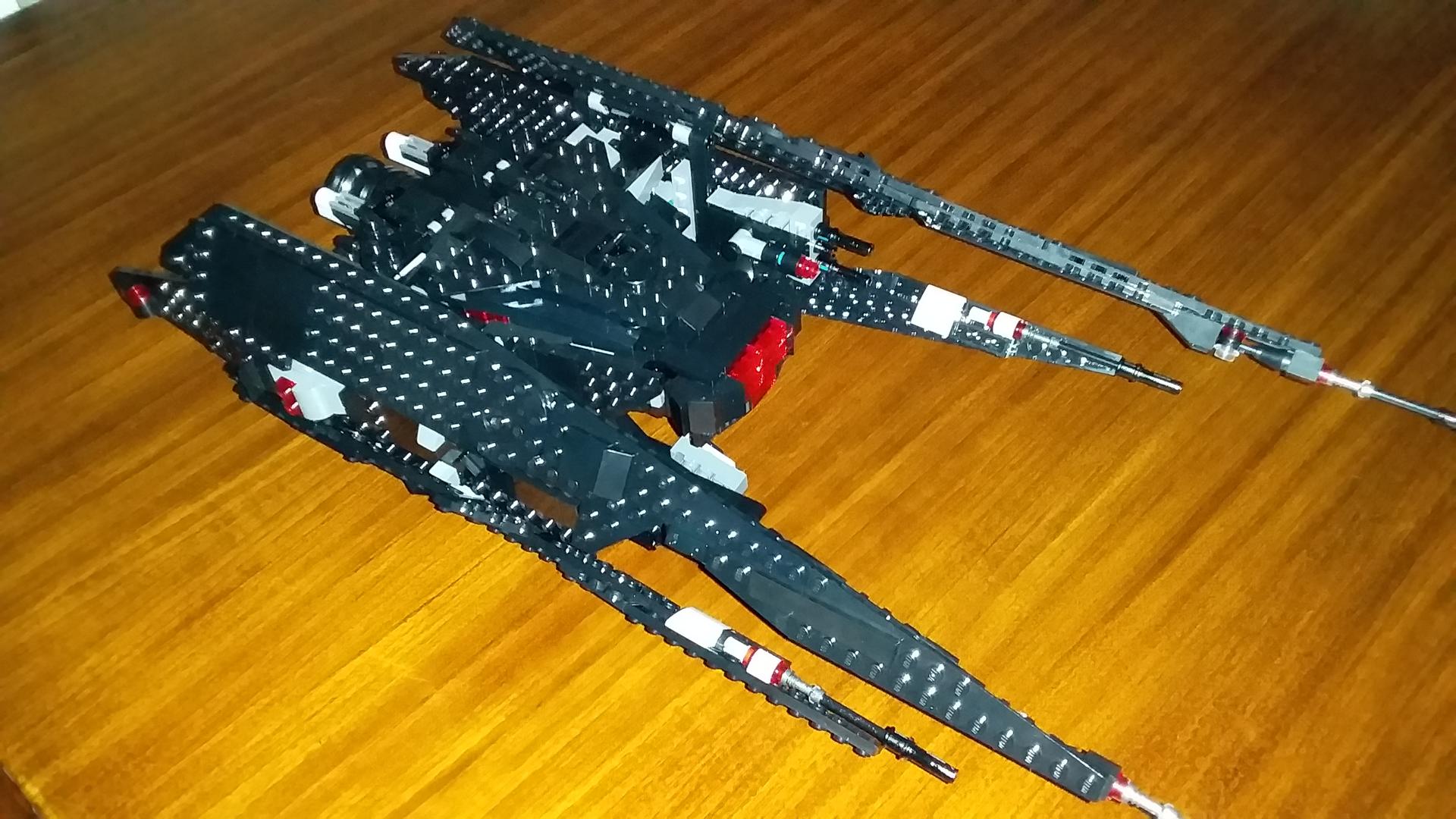 LEGO MOC-34444 75256 - Tie Silencer - Knights of Ren Edition (Star Wars ...
