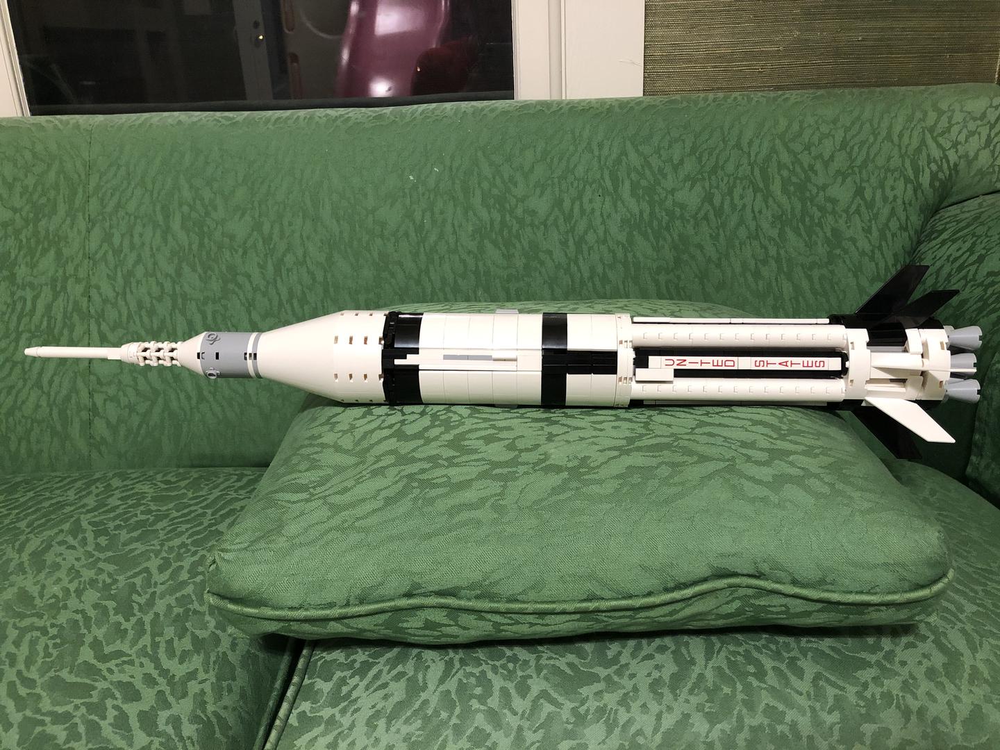 LEGO MOC Saturn IB booster (Saturn V scale) by MOCrockets | Rebrickable ...
