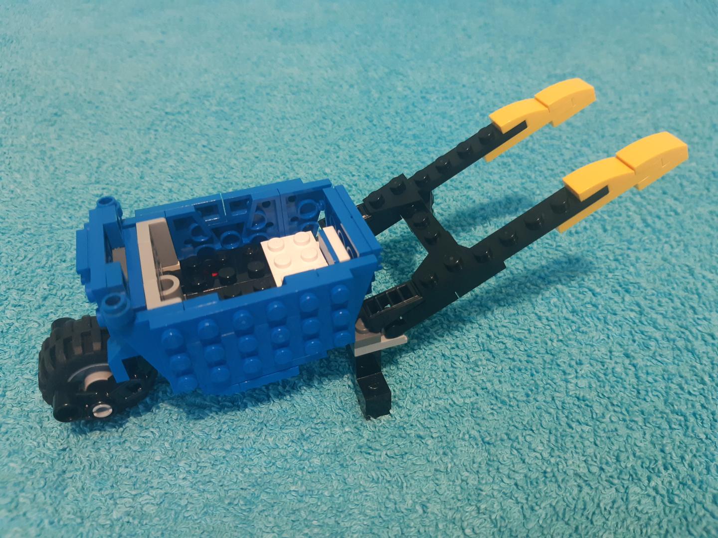 LEGO MOC 31087: Wheel Barrow by Tomik | Rebrickable - Build with LEGO