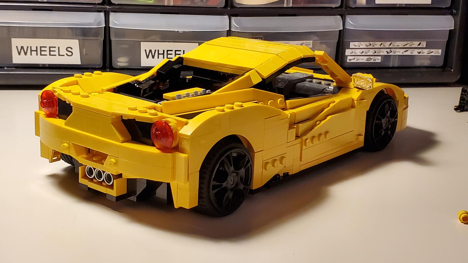 LEGO MOC Ferrari 458 Italia by noahl | Rebrickable - Build with LEGO