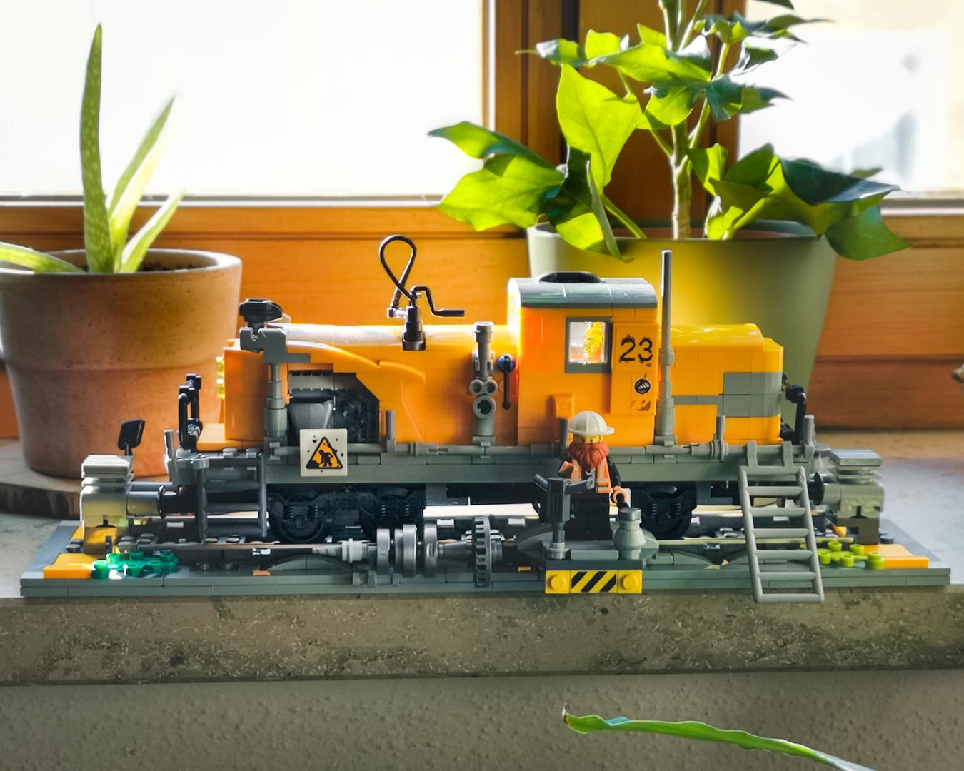 LEGO MOC 70423 Alco RS-3000 by Galaxy 12 Imports | Rebrickable - Build ...