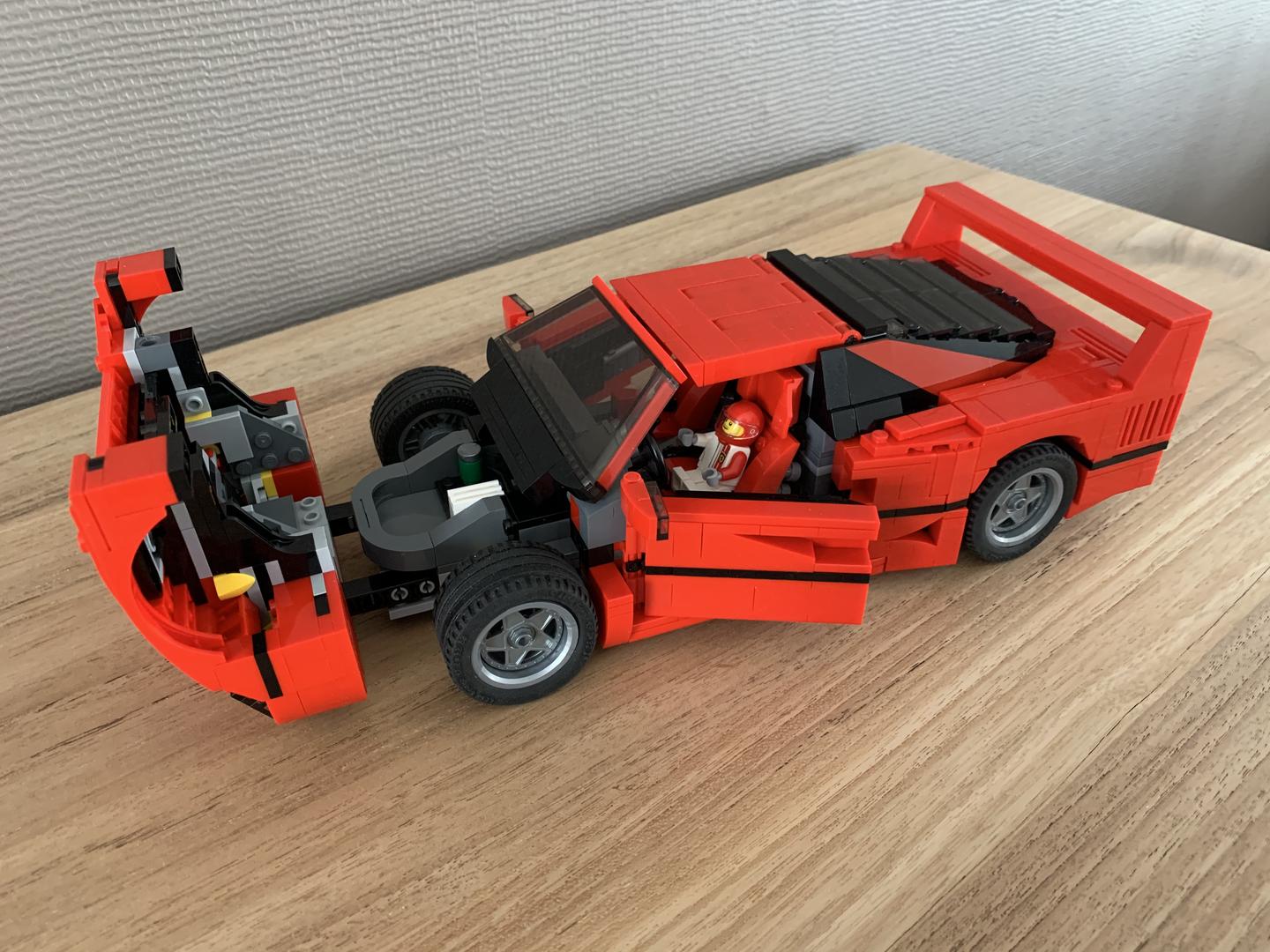 LEGO MOC 10248 Ferrari F40 MOD by NKubate | Rebrickable - Build with LEGO