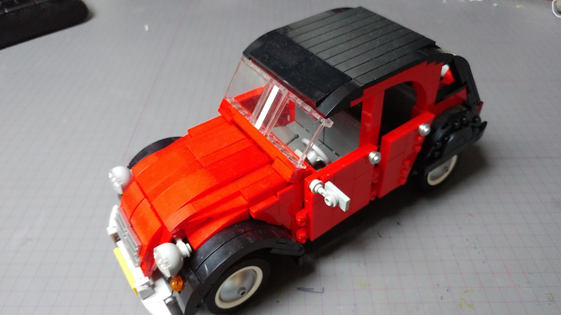 LEGO MOC Citroen 2CV Dolly by ww | Rebrickable - Build with LEGO
