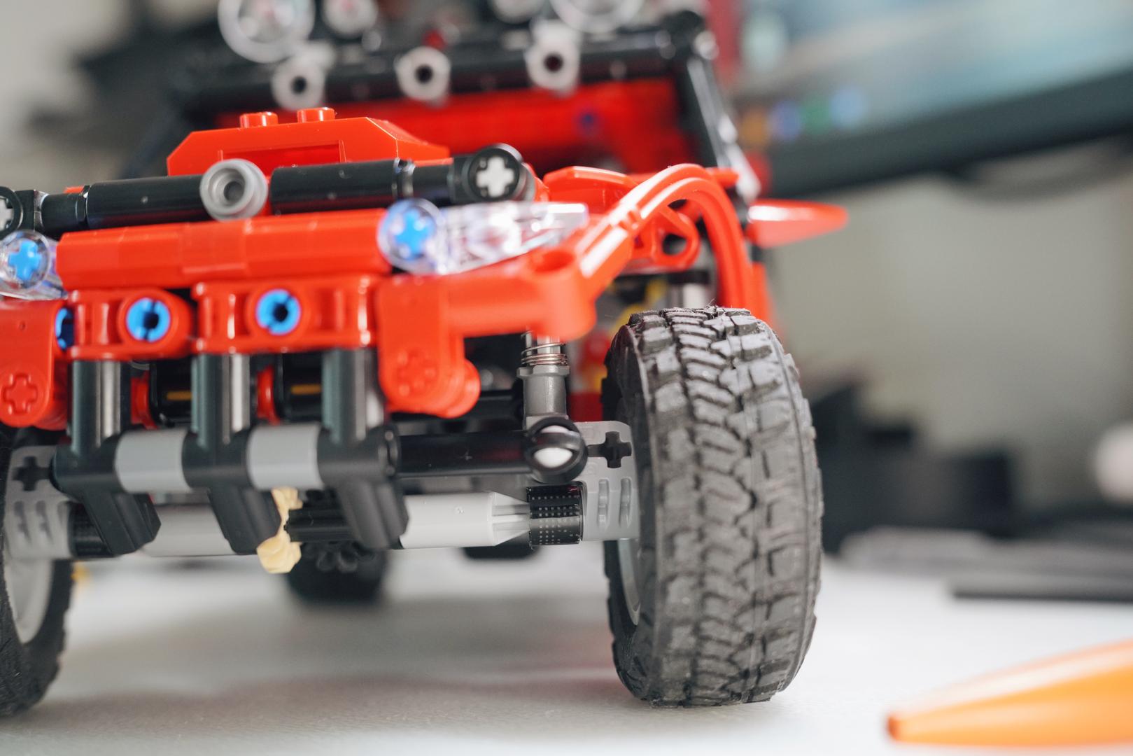 LEGO MOC 4x4 Desert Rally Offroader by syclone | Rebrickable - Build ...