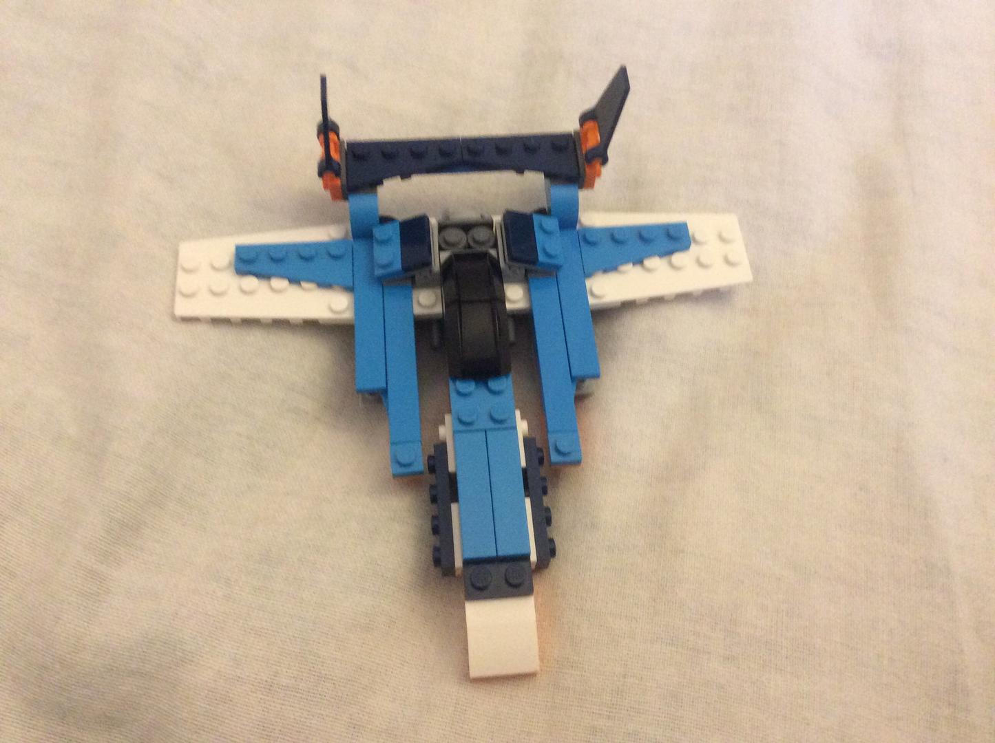 LEGO MOC 31099 Edgy Jet by cubeworrier | Rebrickable - Build with LEGO