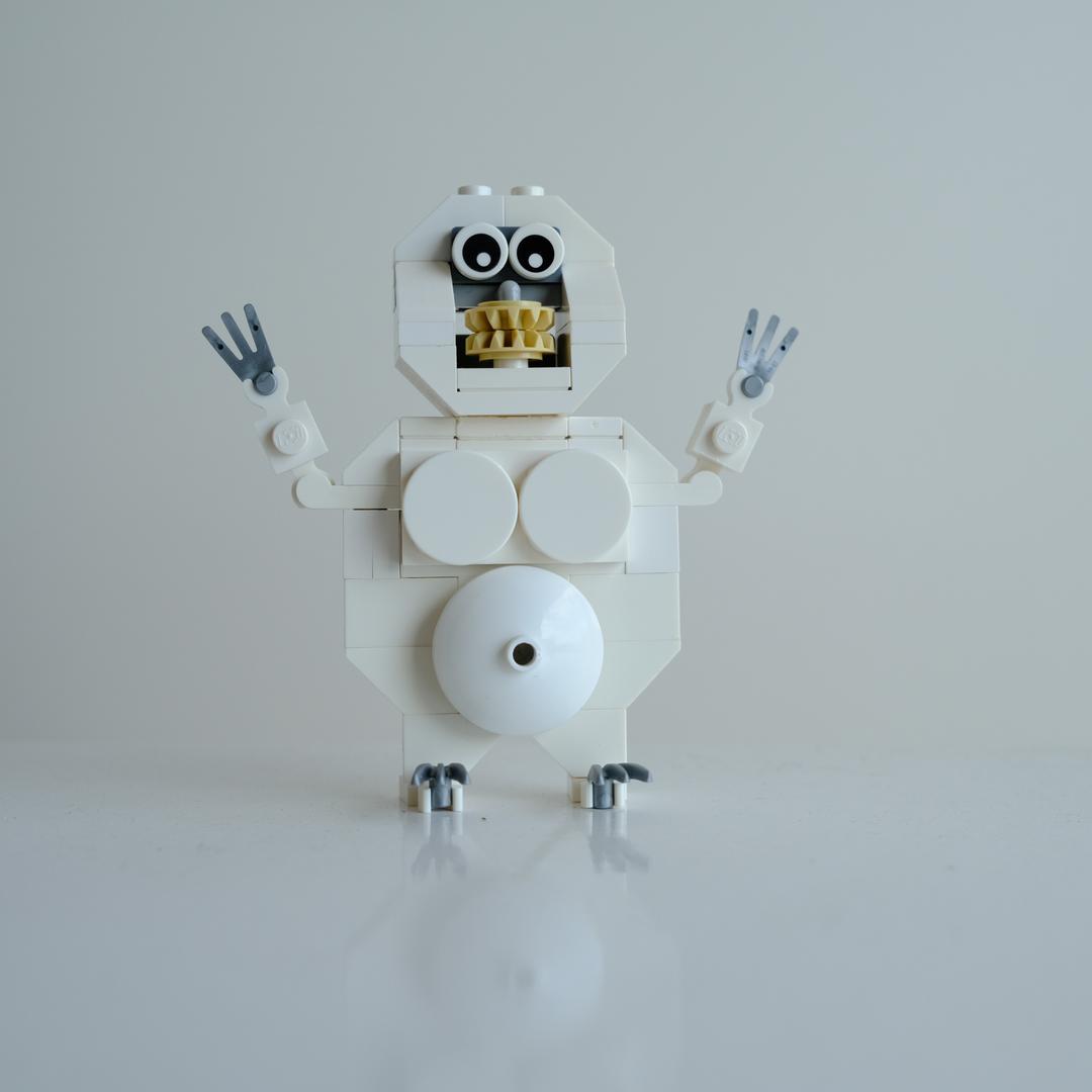 LEGO MOC Abominable Snowman by JKBrickworks | Rebrickable - Build with LEGO