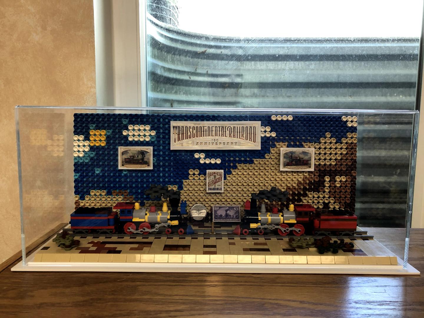 LEGO MOC Jupiter and 119 4-4-0 Steam engines (1:125 scale) by ...