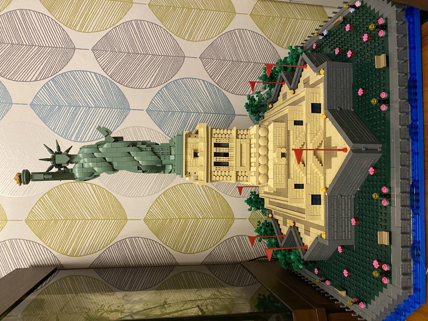 LEGO MOC Statue of Liberty - Base Add-on by adambetts | Rebrickable ...