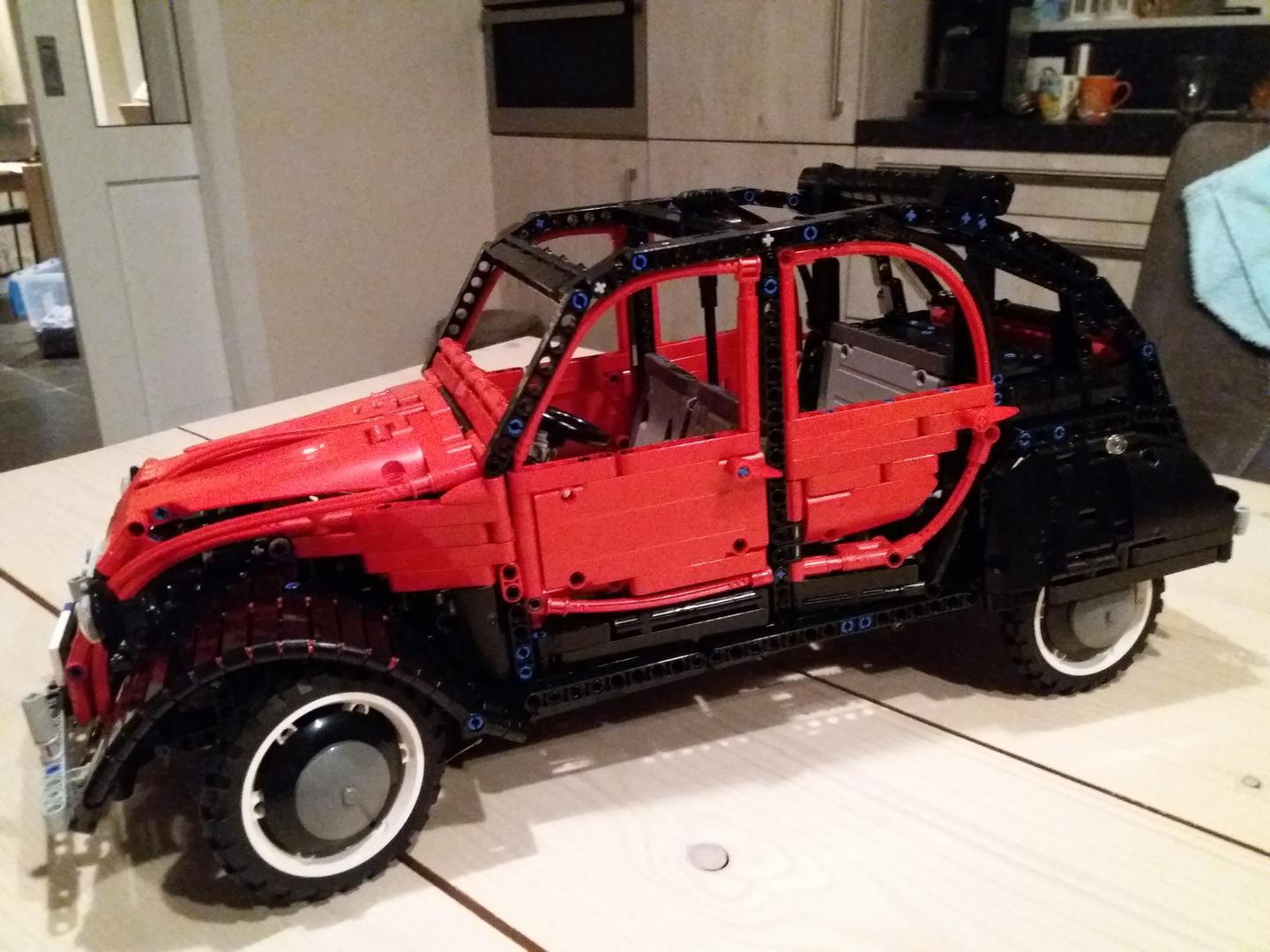 LEGO MOC Citroen 2CV Charleston by Nico71 | Rebrickable - Build with LEGO