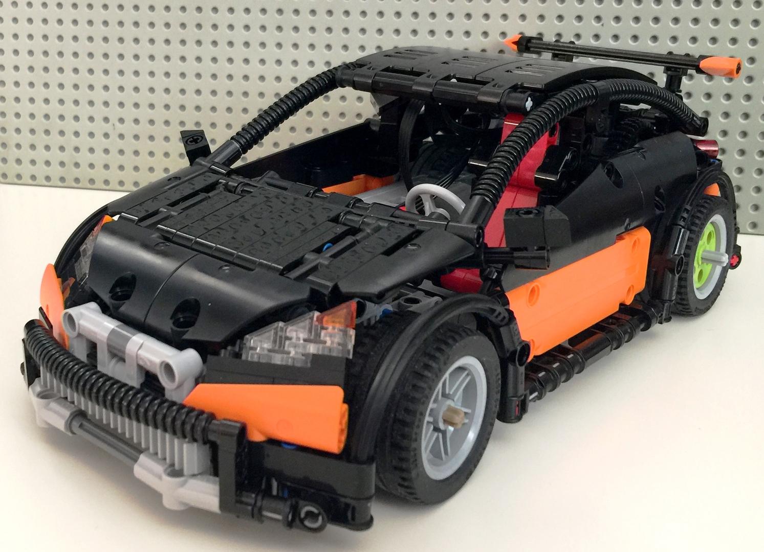 LEGO MOC Hatchback Type R by Madoca1977 | Rebrickable - Build with LEGO