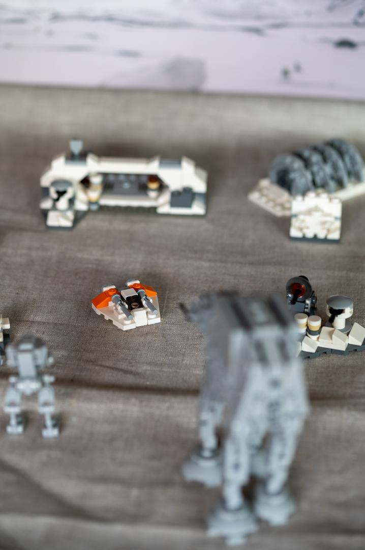 LEGO MOC-44946 Micro Assault on Hoth + AT-AT & AT-ST (Star Wars > Mini ...